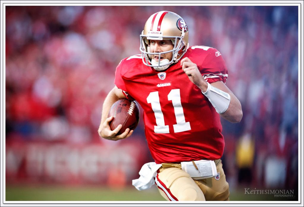 Alex Smith Playoff Touchdown Run vs New Orleans Saints - Keith Simonian ...