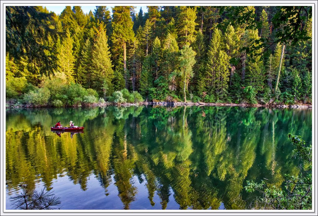 Sly Park Recreational Area - Lake Jenkinson Reflection - Keith Simonian ...