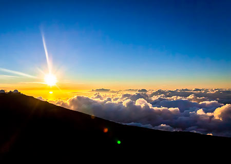 Haleakala Maui Summit Sunset - Keith Simonian Photography